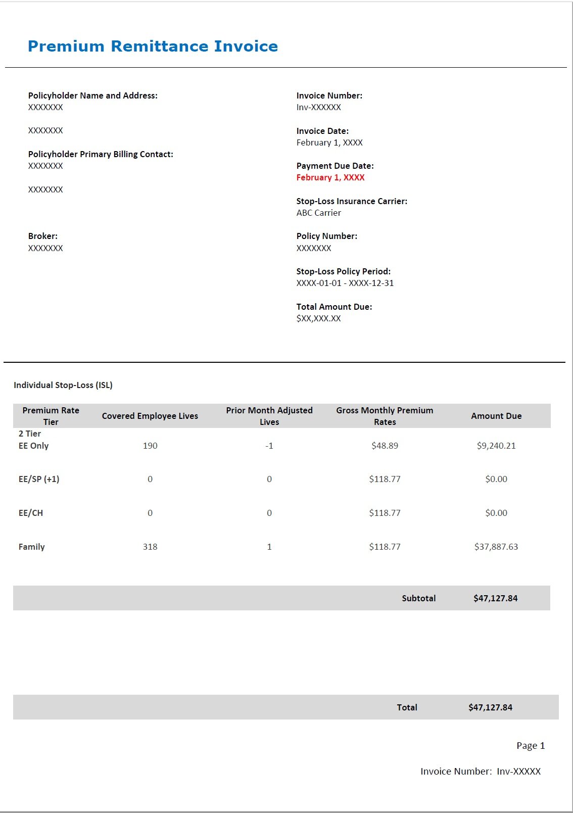 Premium Administration Services – Strategic Benefit Resources